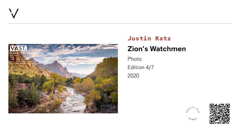 Justin Katz | Zion's Watchmen | View certificate