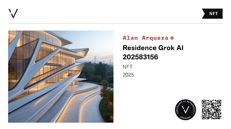 Alan Arqueza | Residence Grok AI 202583156 | View certificate