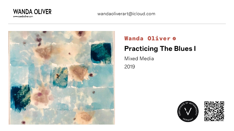 Wanda Oliver | Practicing The Blues I | View certificate