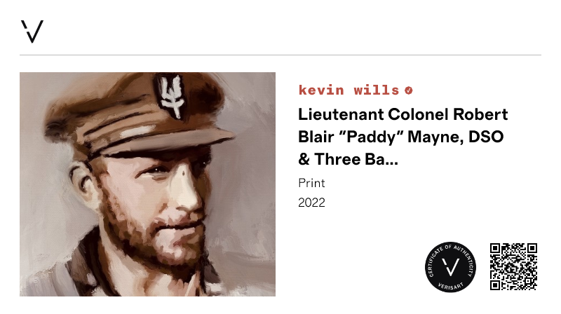 kevin wills | Lieutenant Colonel Robert Blair "Paddy" Mayne, DSO ...