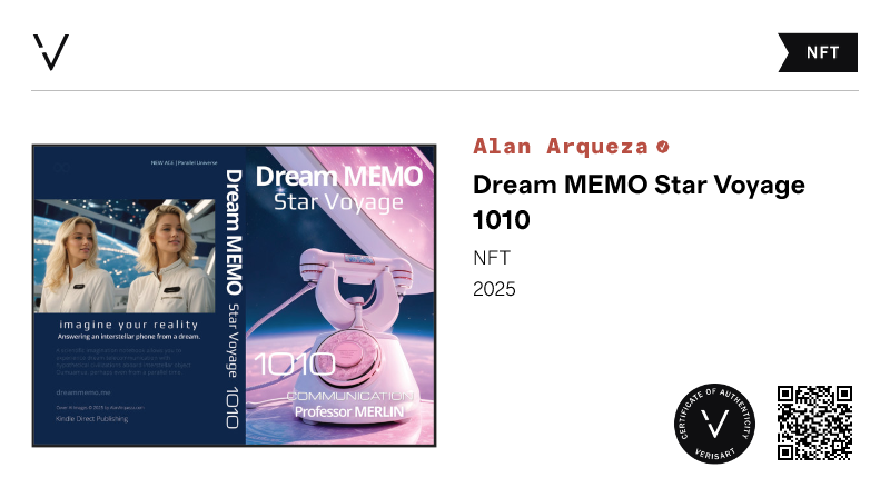 Alan Arqueza | Dream MEMO Star Voyage 1010 | View certificate