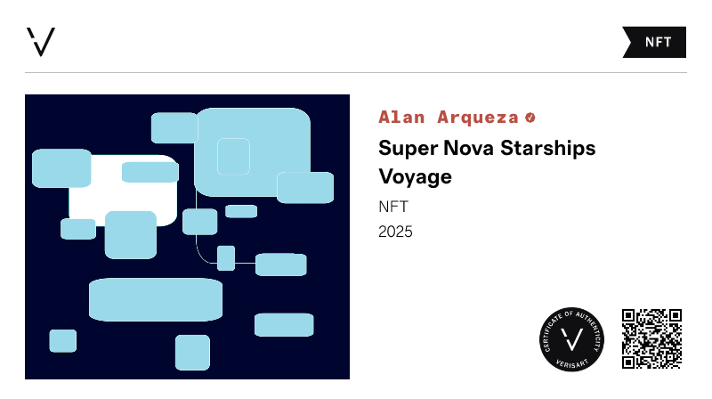 Alan Arqueza | Super Nova Starships Voyage | View certificate