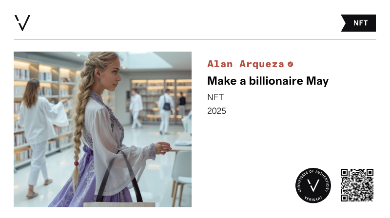 Alan Arqueza | Make a billionaire May | View certificate
