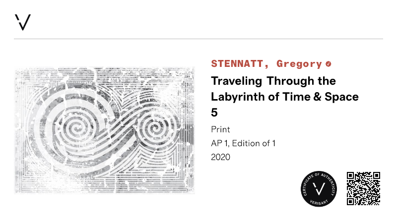 STENNATT, Gregory | Traveling Through the Labyrinth of Time & Space 5 ...