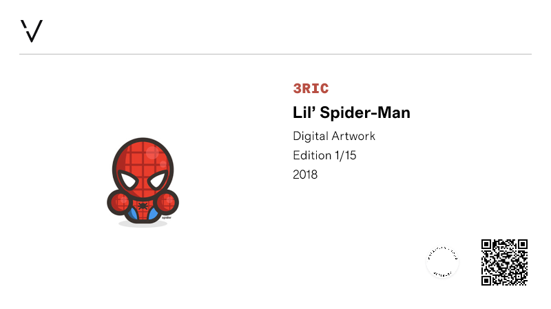 3RIC | Lil’ Spider-Man | View certificate