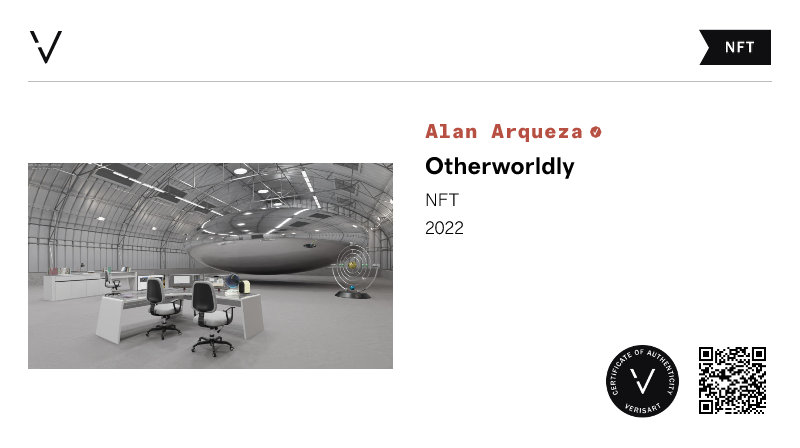 Alan Arqueza | Otherworldly | View certificate