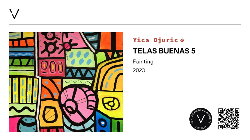 Yica Djuric | TELAS BUENAS 5 | View certificate