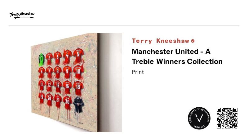 Terry Kneeshaw | Manchester United - A Treble Winners Collection | View ...