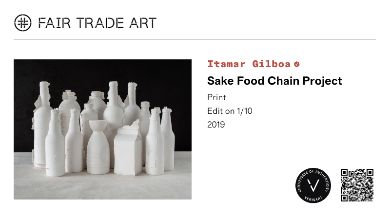 Itamar Gilboa | Sake Food Chain Project | View certificate