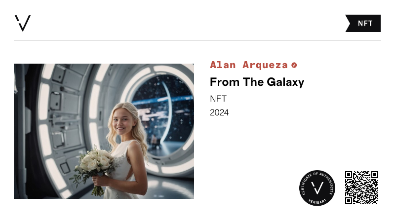 Alan Arqueza | From The Galaxy | View certificate